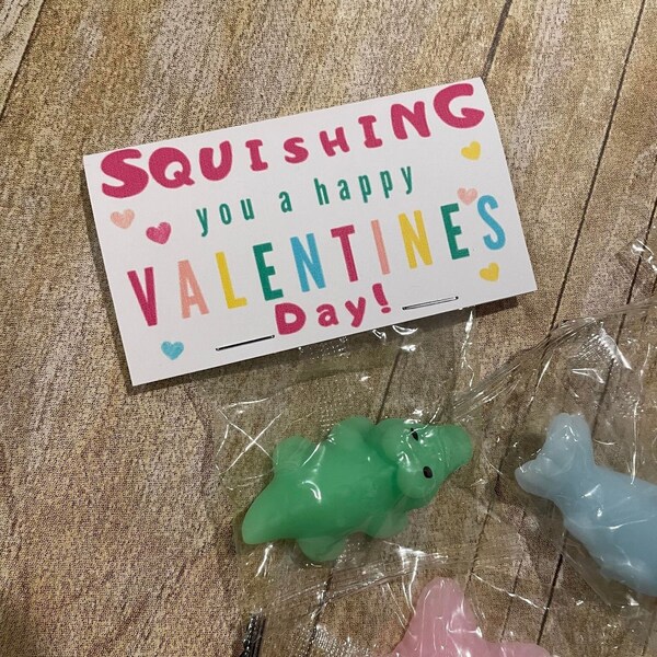 Squishy Valentine Card - Etsy