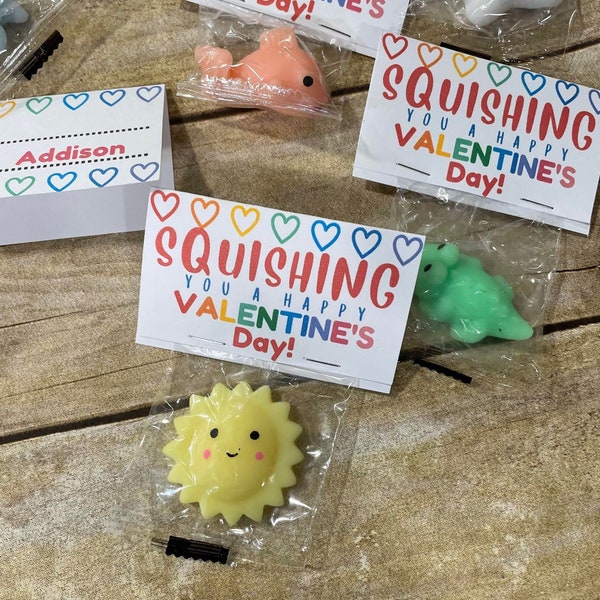 Squishy Valentine Card - Etsy