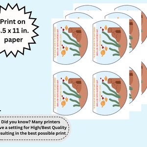 PRINTABLE Goldfish Valentine Tag Printable Tag Classroom - Etsy