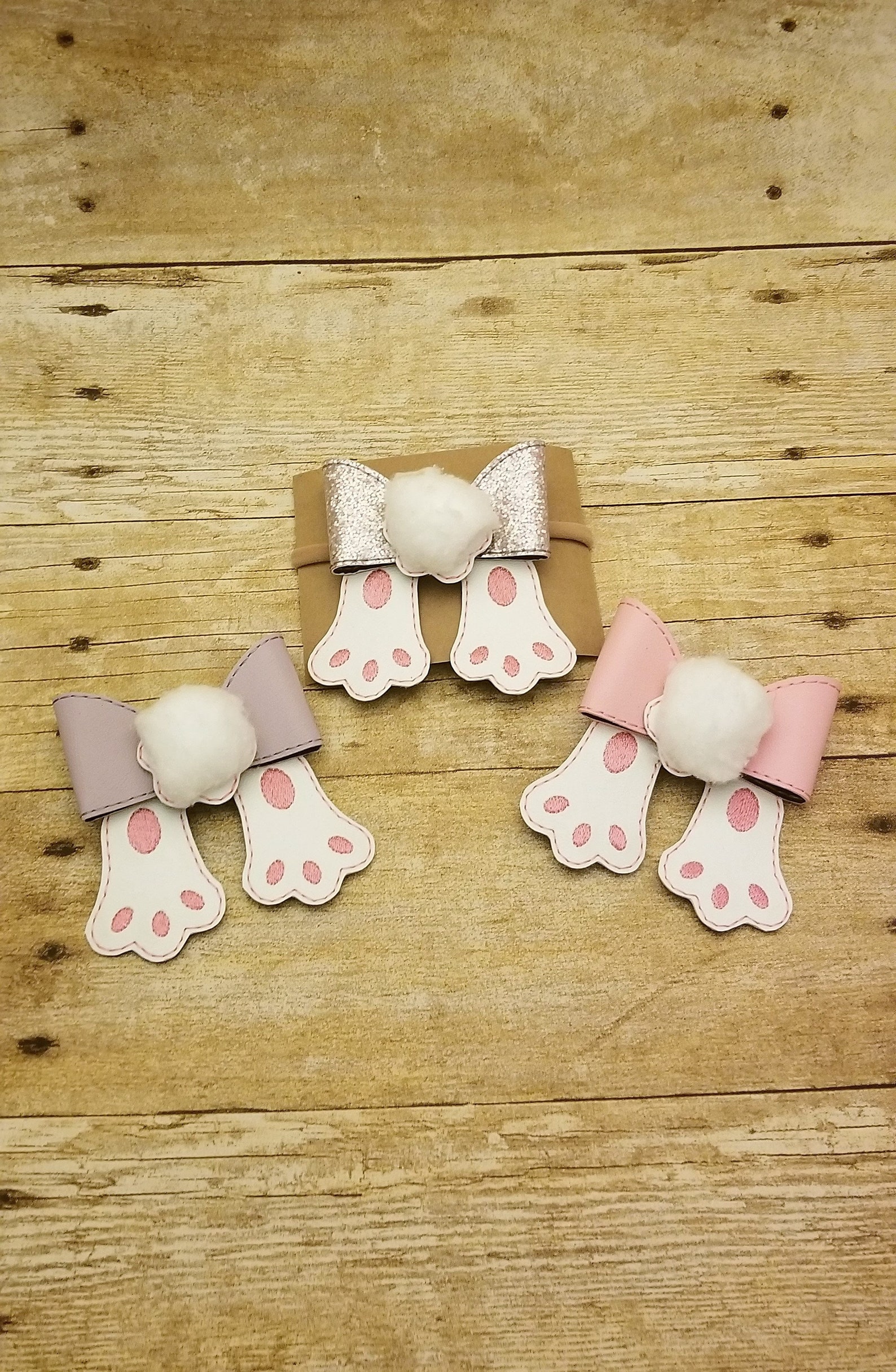 Easter Bow Bunny Easter Bow for Easter Easter Basket - Etsy