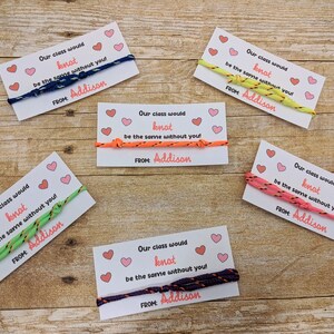 Classroom Valentines Bracelet Valentines Valentine Party Favors Kids ...