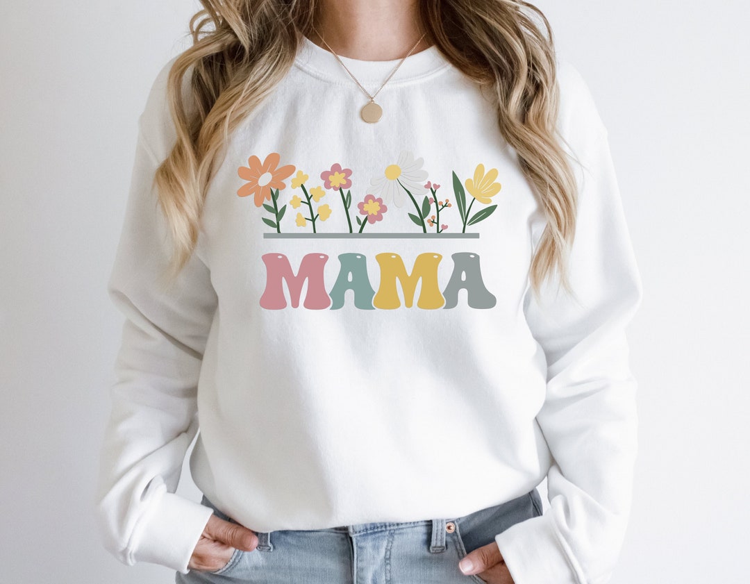 Mama and Mini Matching Floral Jumpers, Mothers Day Gift, Mum Daughter ...