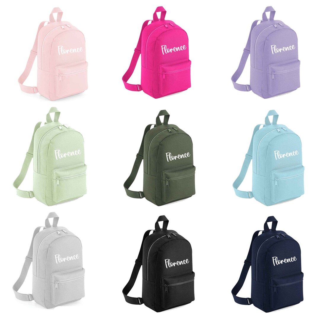 Personalised Kids Backpack Rucksack for Nursery, School, Holidays and ...