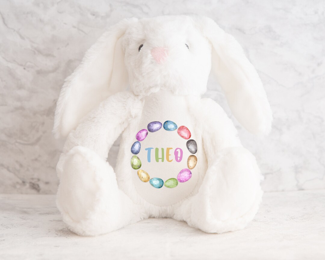 Personalised Easter Bunny Soft Toy, My First Easter Bunny Toy Baby ...