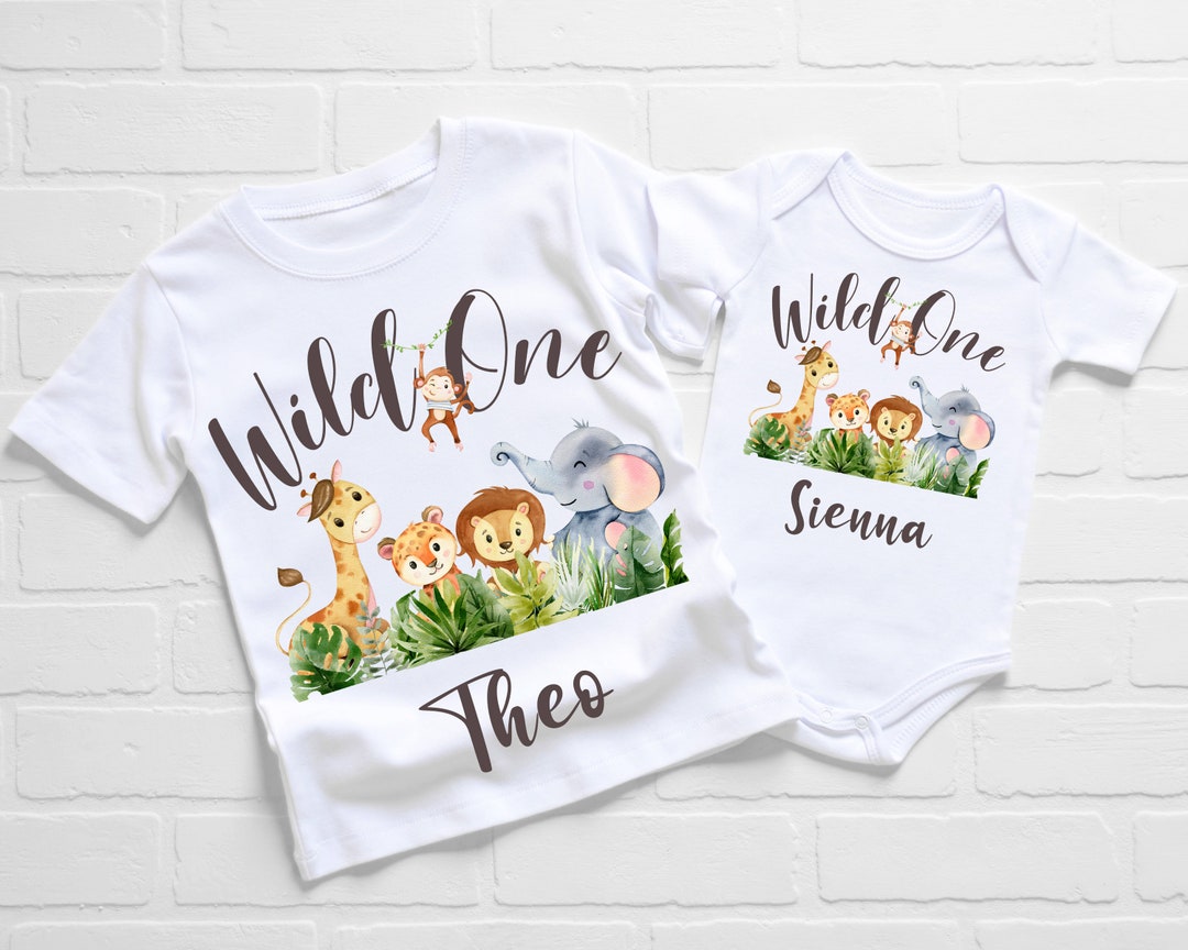 Wild One 1st Birthday T-shirt, Wild One Birthday, Wild One Outfit, Wild ...