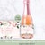 Blush Pink Baby Shower Mini Champagne Labels, Pink Mini Champagne ...