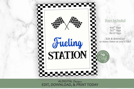 Racing Table Sign Racing Theme Sign Racing Sign Racing - Etsy