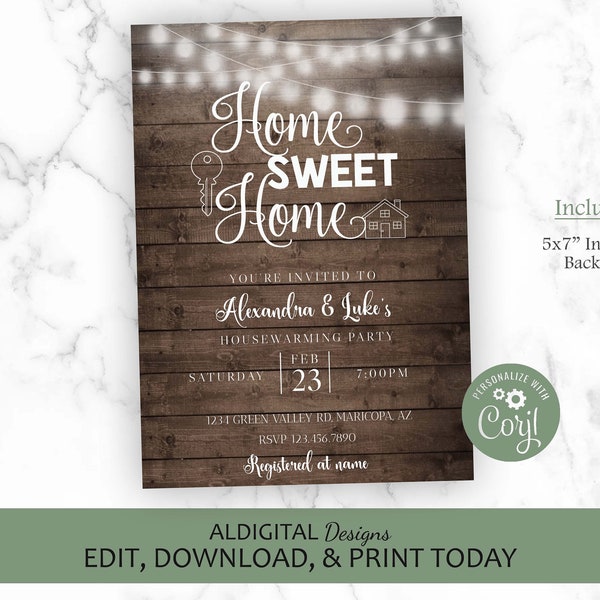 Rustic Housewarming - Etsy