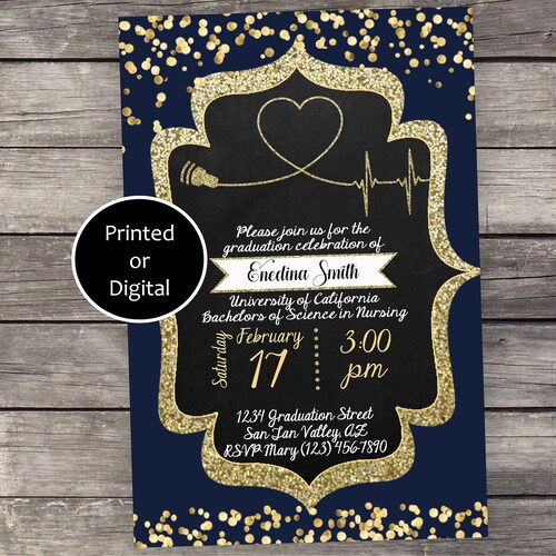Ultrasound Tech Invitation Ultrasound Tech Graduation - Etsy