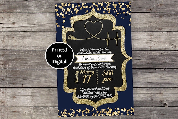 Ultrasound Tech Invitation Ultrasound Tech Graduation | Etsy