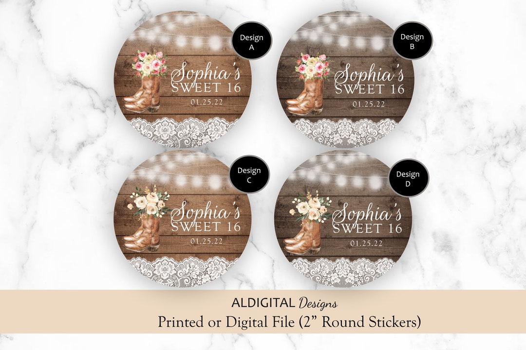 Cowgirl Stickers, Cowboy Stickers, Cowgirl Boot Stickers, Boot Stickers ...