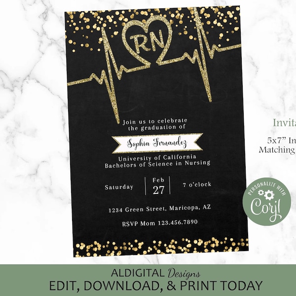 Graduation Invitation - Etsy