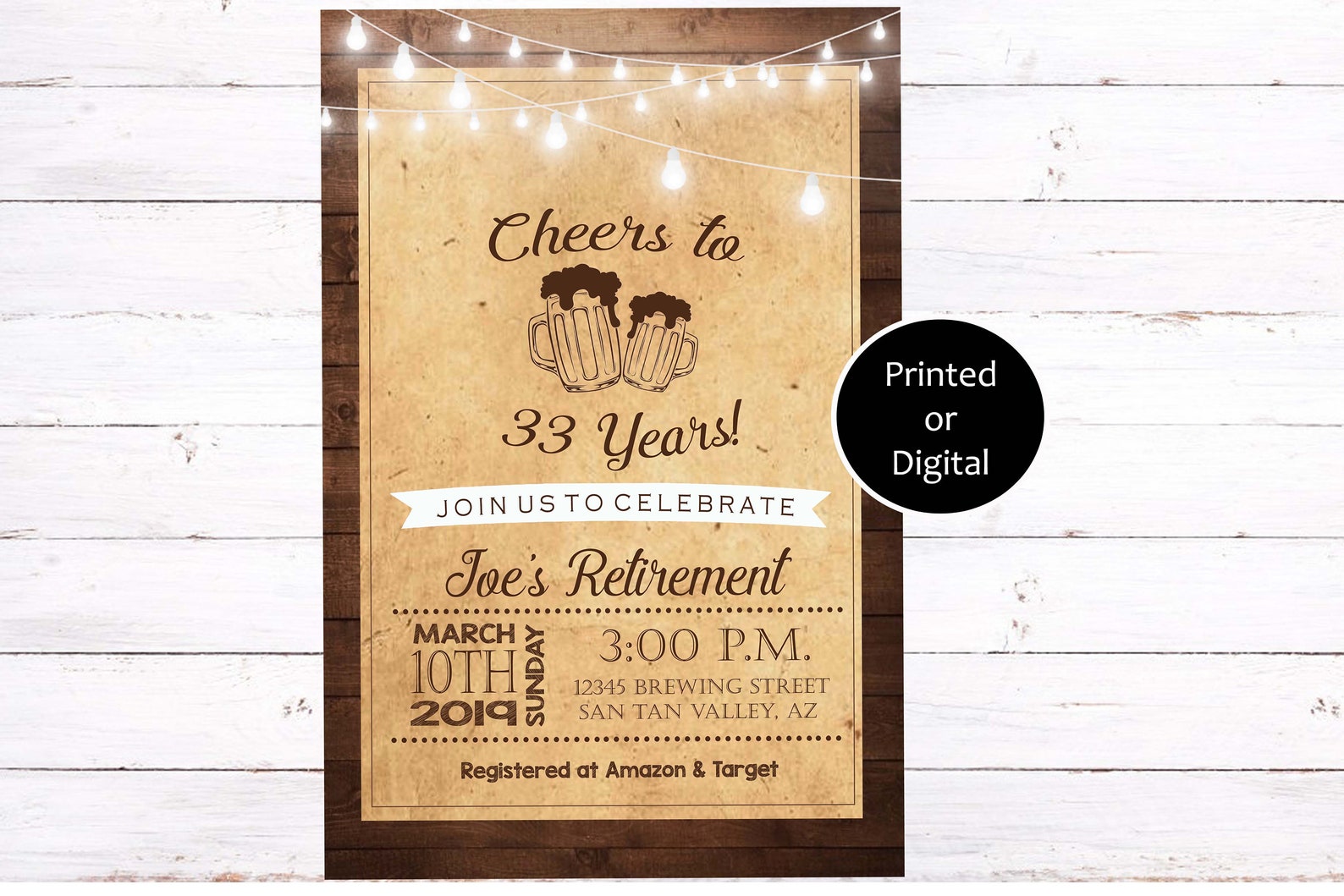 Travel Retirement Invitation World Map Travel Retirement | Etsy