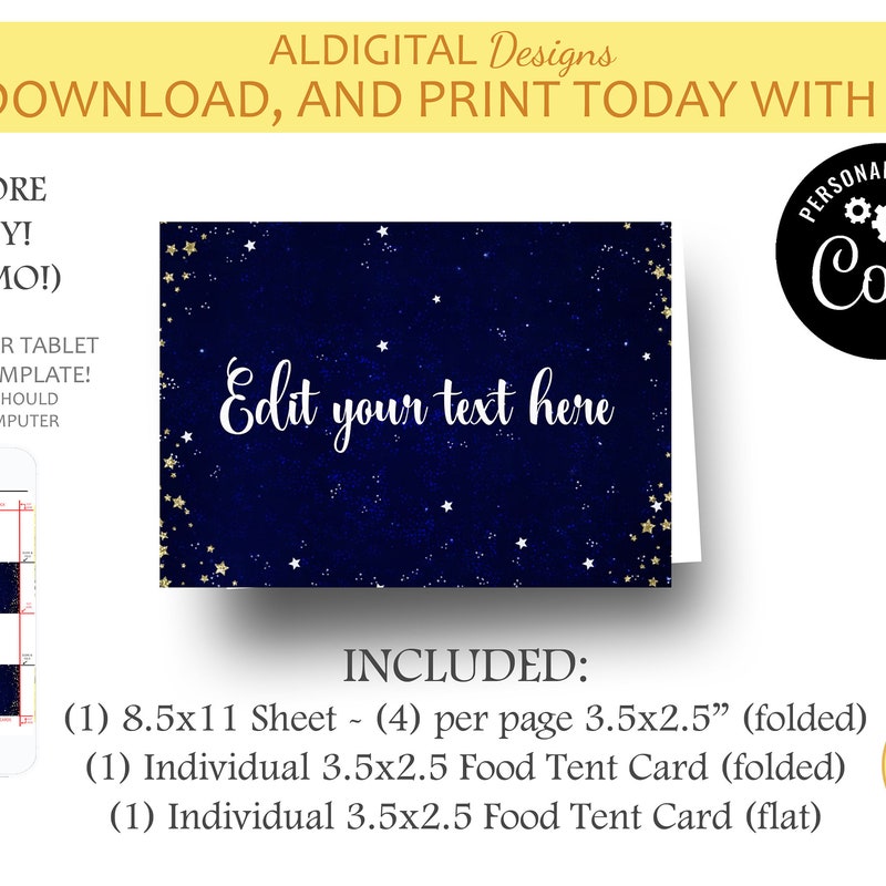 Star Place Cards - Etsy
