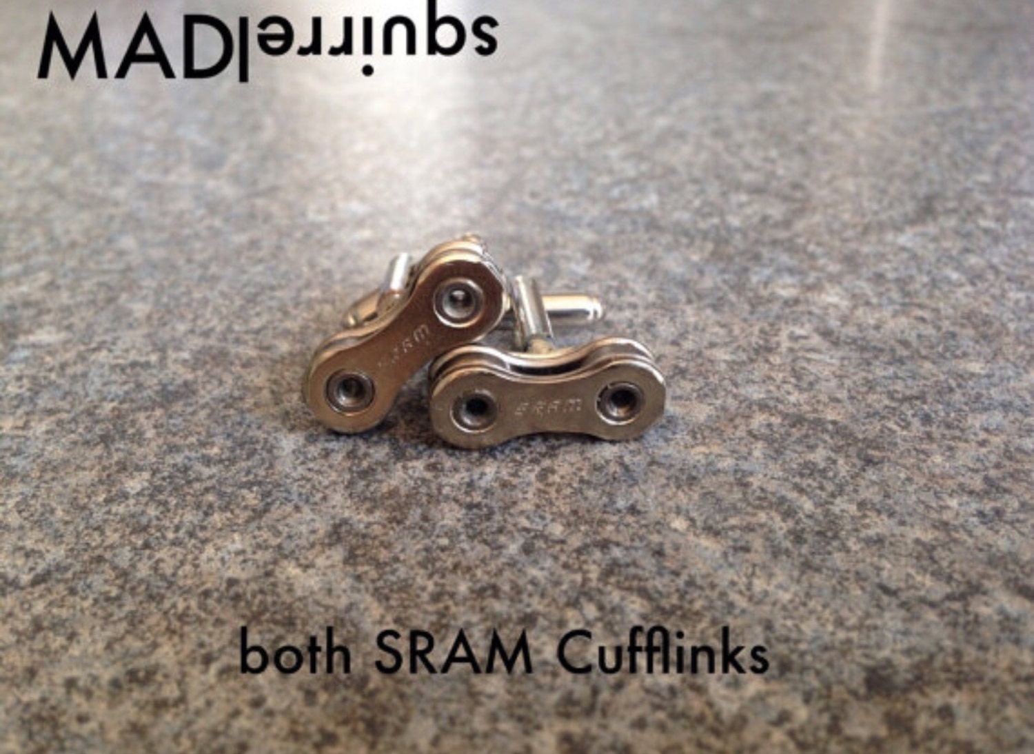 SRAM Bicycle Chain Link Cufflinks