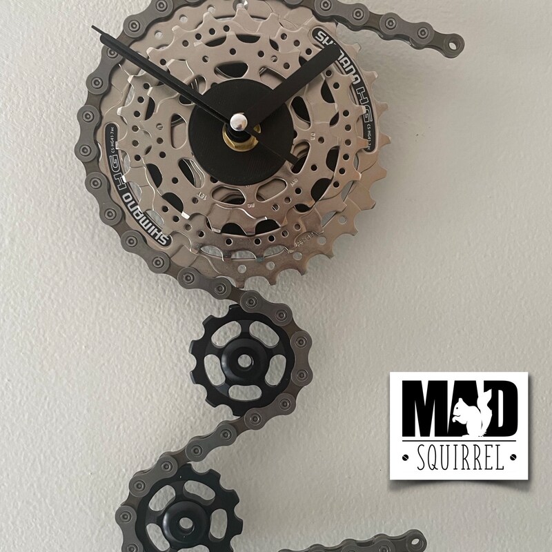 Bike Parts Clock - Etsy UK