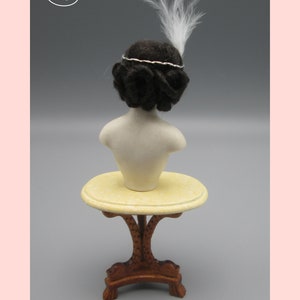 Wigs for Miniature Doll, Heidi Ott and Dollhouse in 1/12 Scale ...