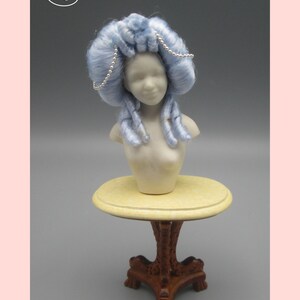 Wigs for Miniature Doll, Heidi Ott and Dollhouse in 1/12 Scale ...