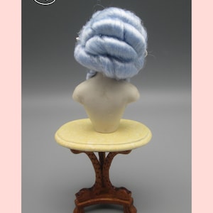Wigs for Miniature Doll, Heidi Ott and Dollhouse in 1/12 Scale ...