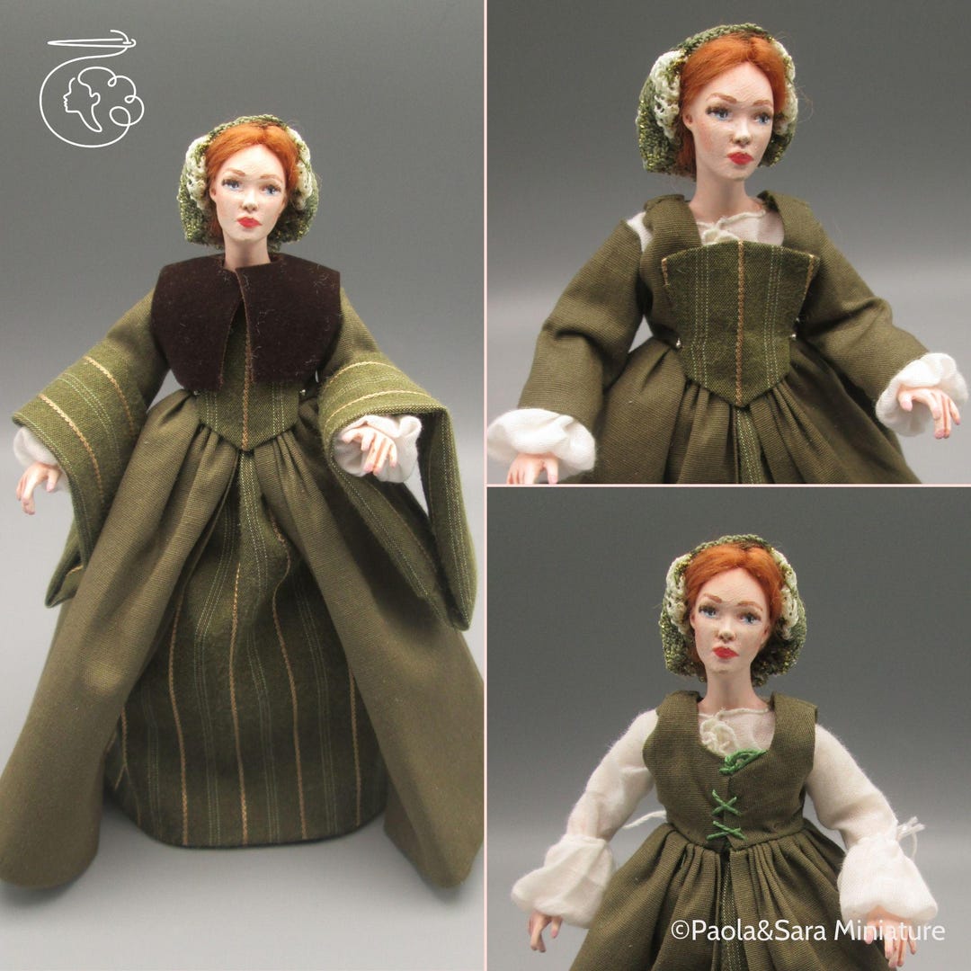 Miniature Dresses for for Doll, Heidi Ott and Dollhouse in 1/12 Scale ...