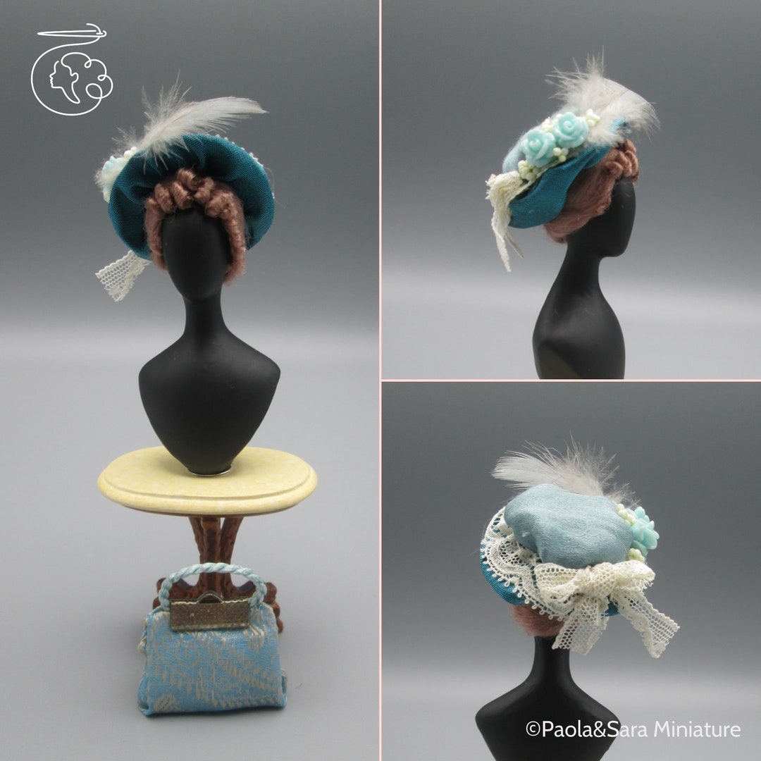 Wigs for Miniature Doll, Heidi Ott and Dollhouse in 1/12 Scale ...