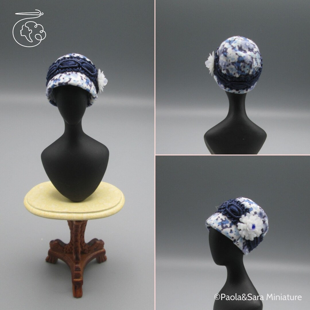 Miniature Hats for Doll, Heidi Ott and Dollhouse in 1/12 Scale - Etsy