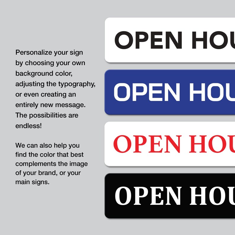 Custom Real Estate Rider Sign, 24x6, Double Sided PVC - Etsy