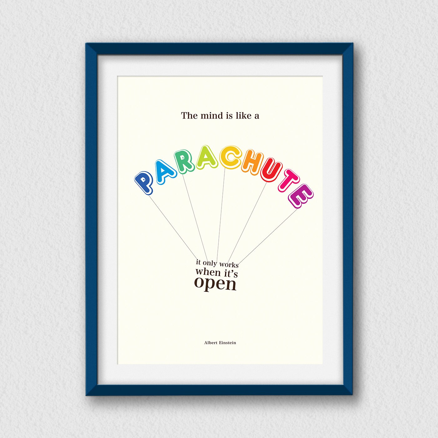 The Mind is Like a Parachute... Printable, Inspirational and Decorative ...