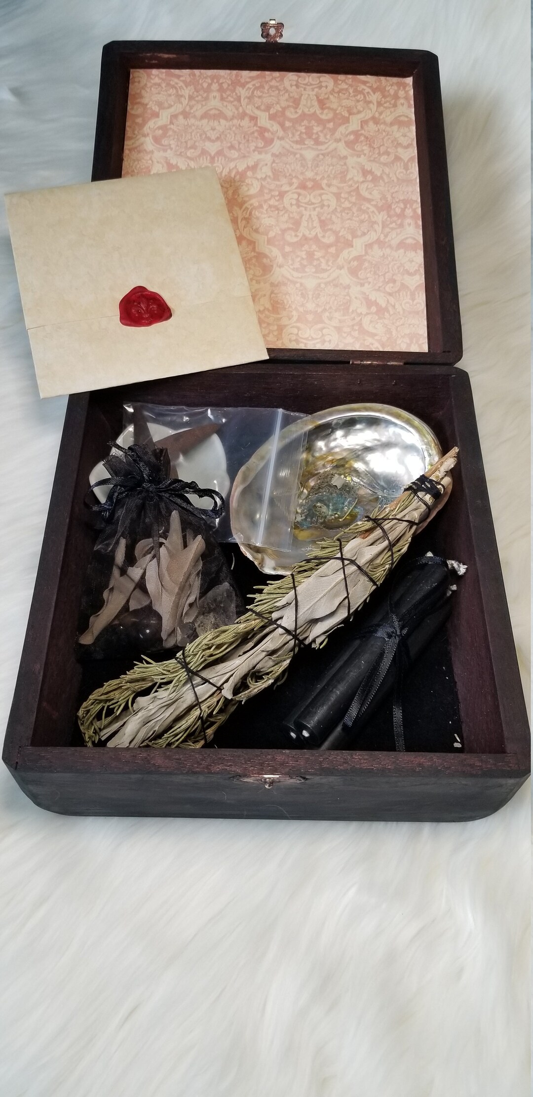 Protection Magic, Ritual Box, Wooden Box, Magic Box, Ritual Kit ...