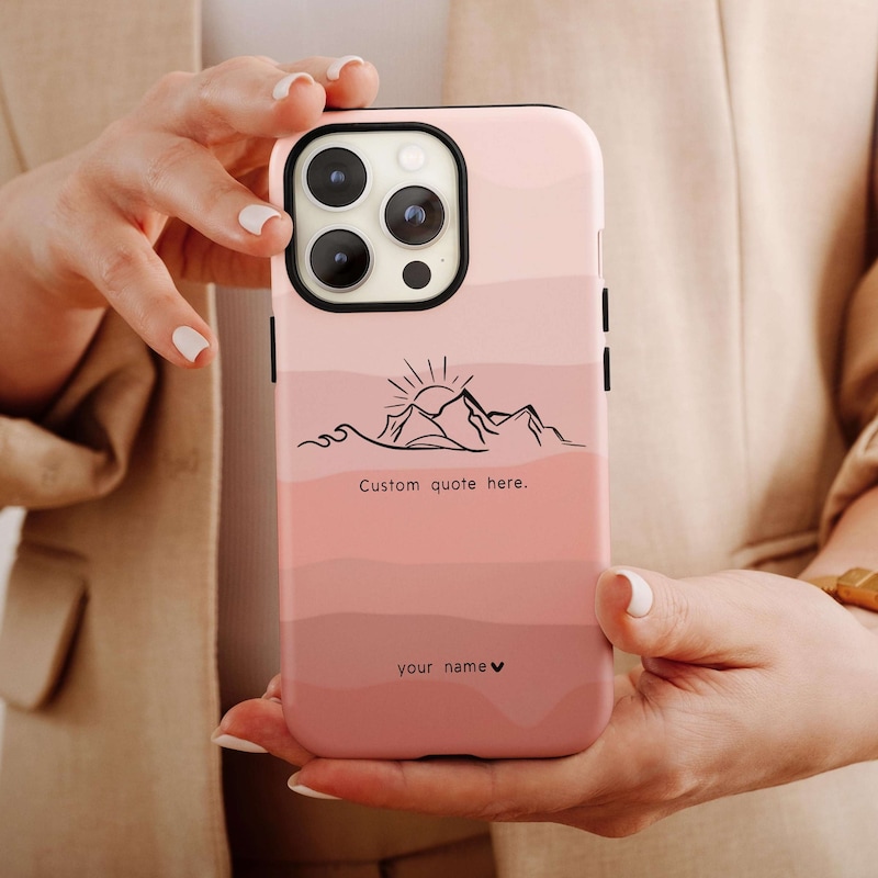 Minimalist Phone Case Quote - Etsy