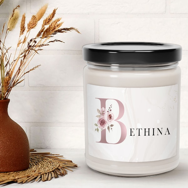 Monogram Candle - Etsy