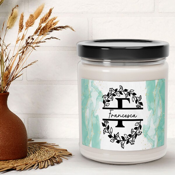 Monogram Candle - Etsy
