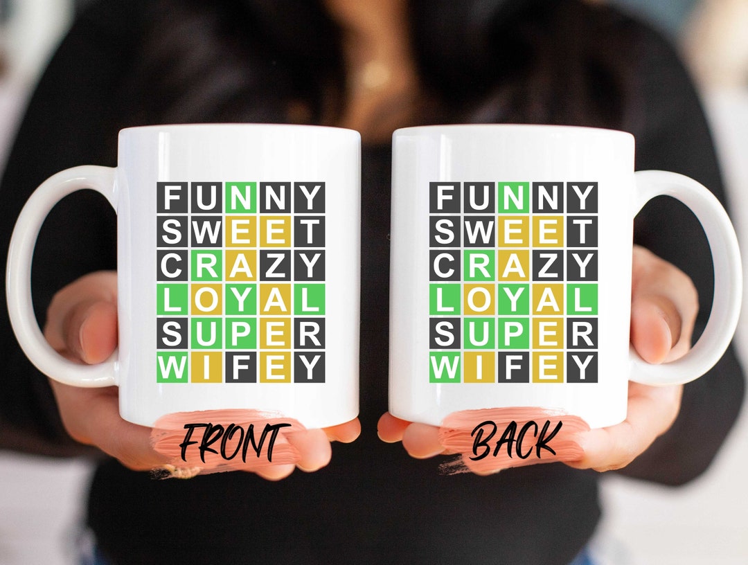 Customized Wordle Mug, Customizable Wordle Mug for Men and Women ...