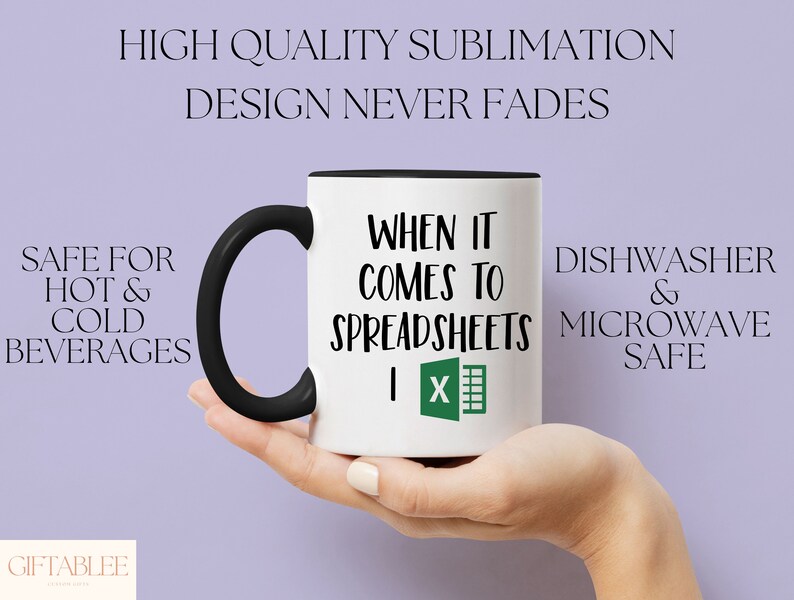 Spreadsheet Nerds Mug, Spreadsheet Gift I Love Spreadsheet Mug for ...
