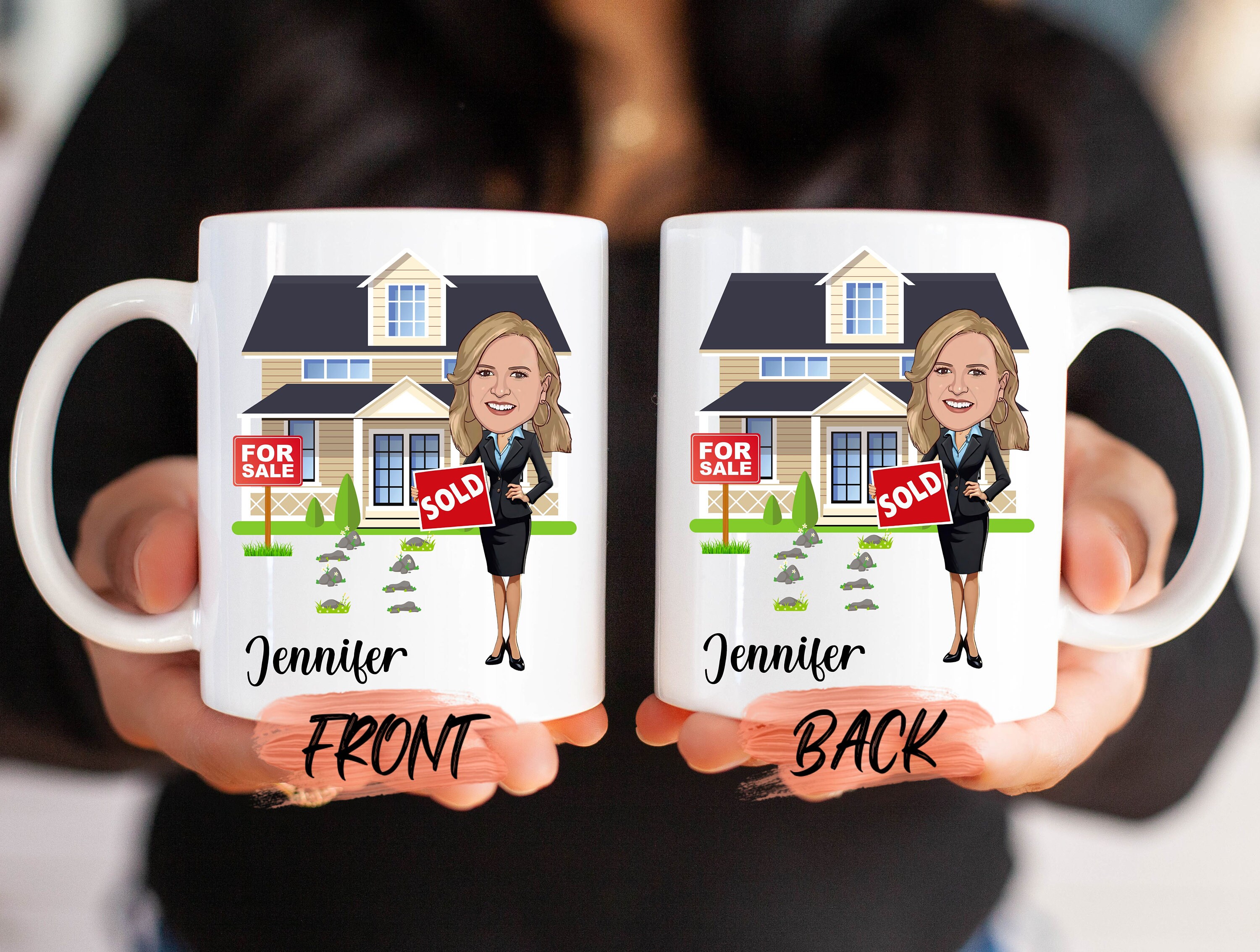 Funny Realtor Gift Mug, Realtor Coffee Mug for Real Estate Agent ...