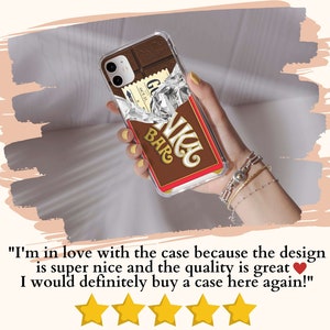 Chocolate Bar Phone Case, Chocolate Phone Case for Men and Women ...
