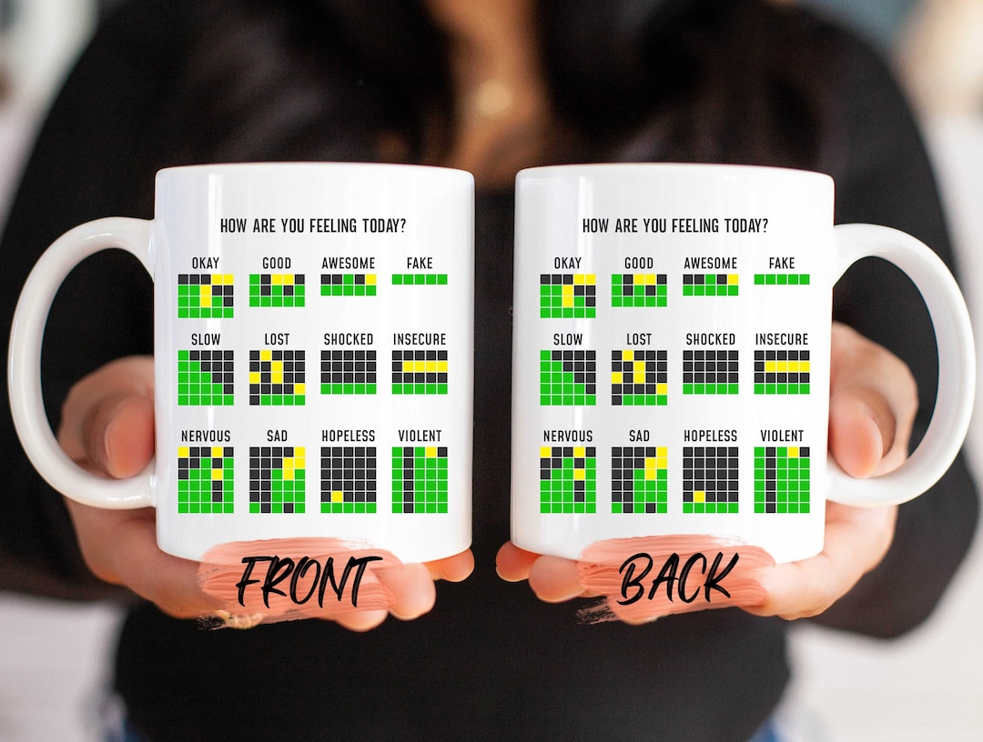 Funny Sarcastic Coffee Mug, Customizable Wordle Mug for Men and Women ...