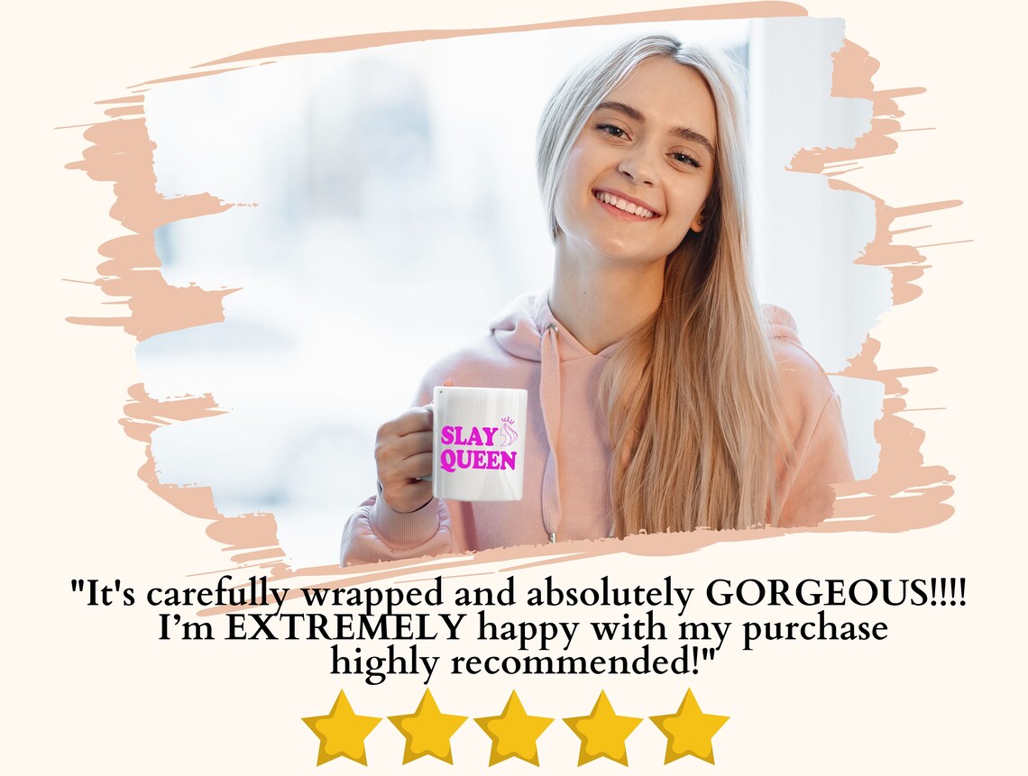 Slay Queen Mug, Slay Gift Mug for Women Birthday Gift, Girl Power Gift ...