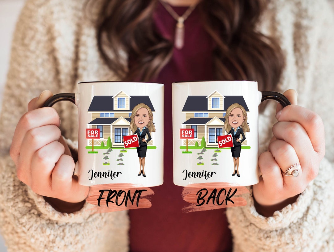 Funny Realtor Gift Mug, Realtor Coffee Mug for Real Estate Agent ...