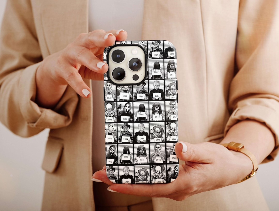Horror Character Phone Case, Spooky Phone Case for Men and Women ...