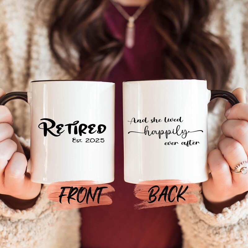 Retirement Mug - Etsy