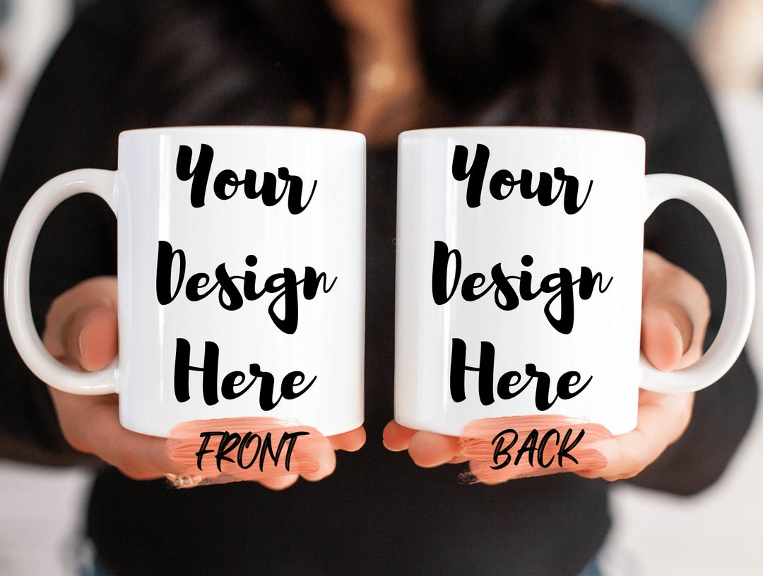 Your Design Here Mug, Design Your Own Mug for Men and Women Birthday ...