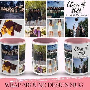 Collage Graduation Mug Graduation Collage Mug for Students - Etsy