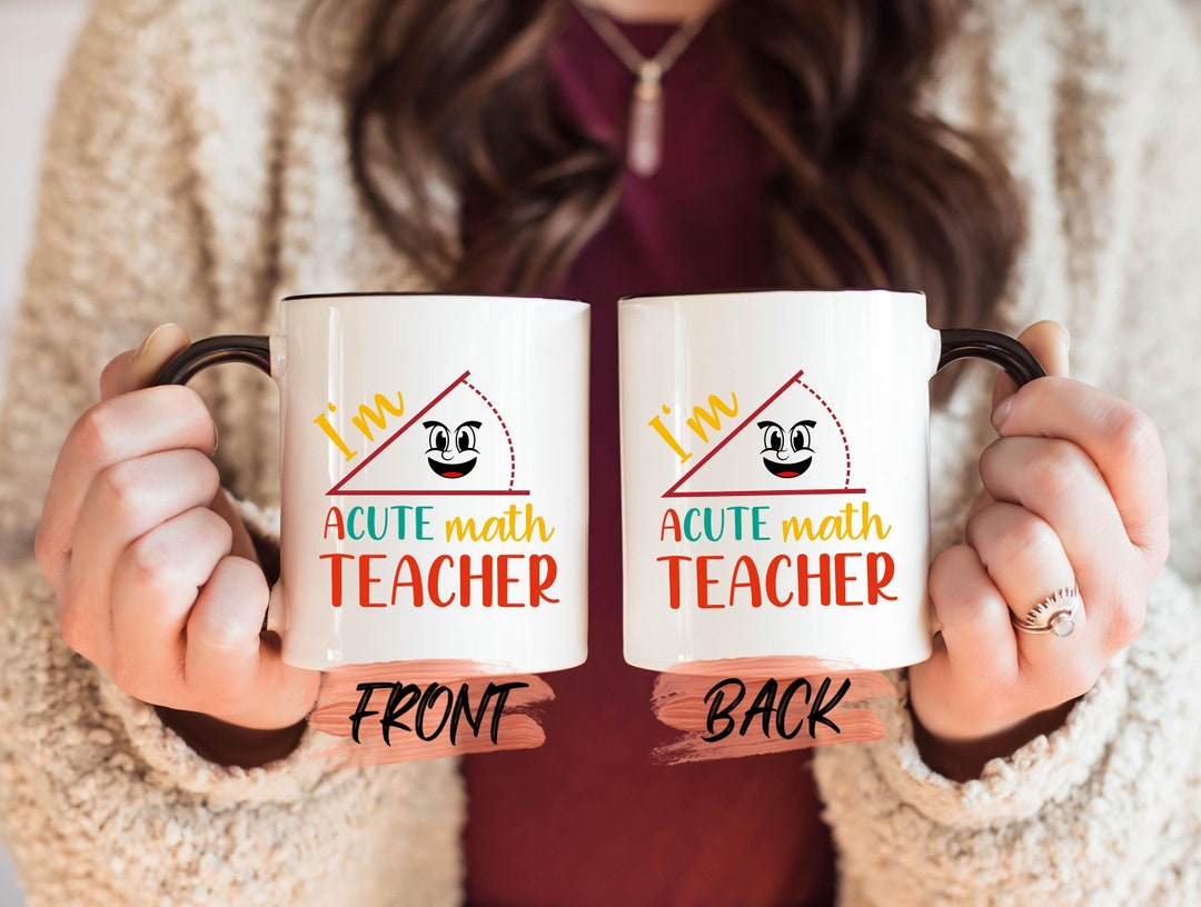 Math Teacher Mug, School Teacher Gifts Mug for Men/women Teachers Day ...