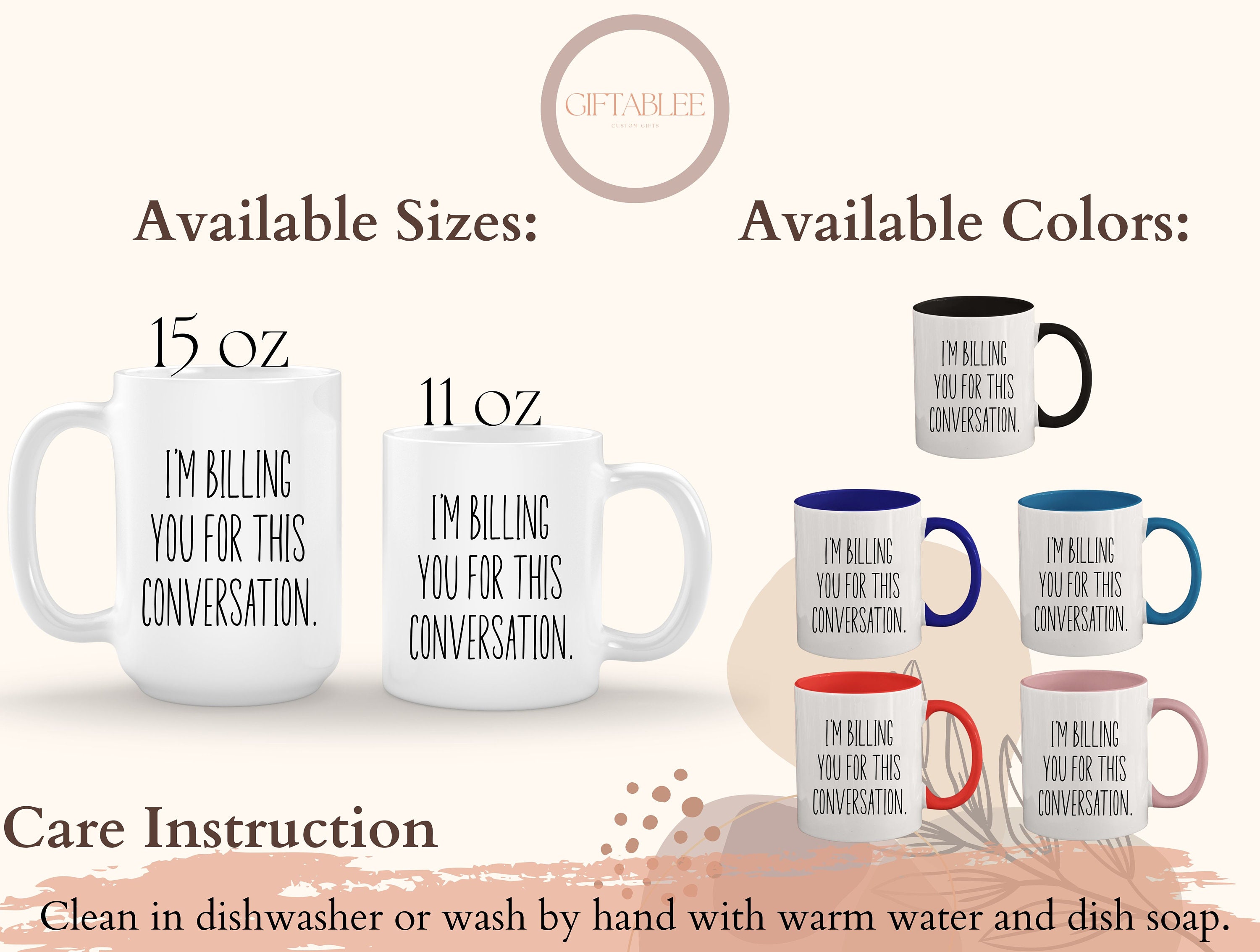 I’m Billing You for This Conversation Mug, Lawyer Gift Mug for Lawyers ...