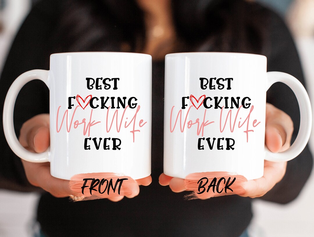 Work Wife Mug, Best Work Wife Ever Mug for Work Wife Christmas Gift ...