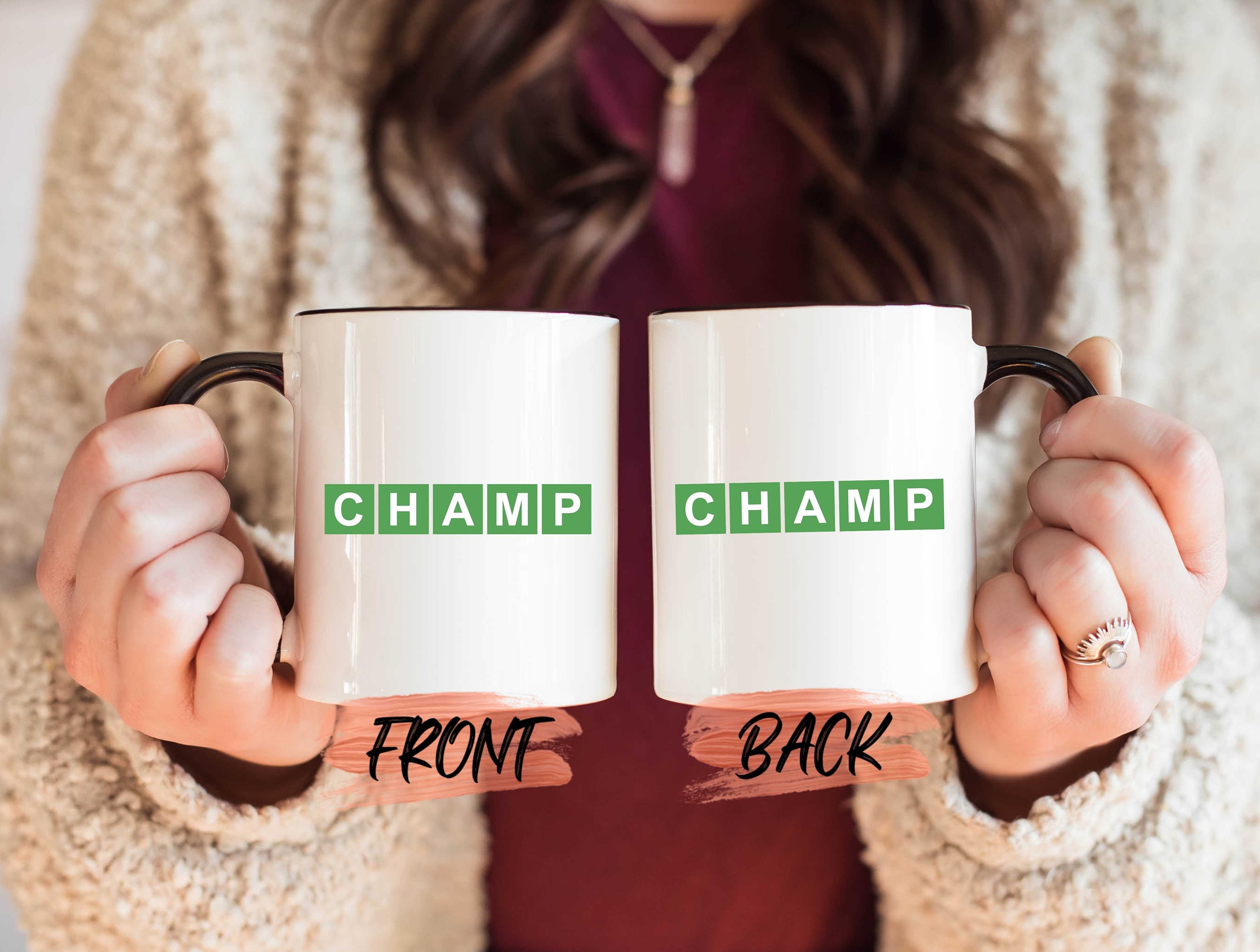 Wordle Champ Mug Customizable Wordle Mug for Men and Women - Etsy