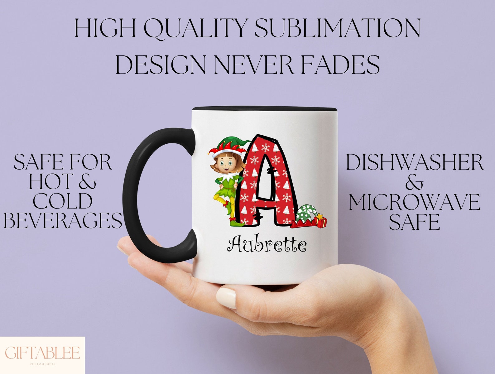 Elves Name Mug, Magical Elf Gift Mug for Men & Women Christmas Gift ...