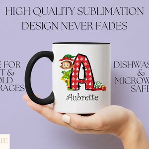 Elves Name Mug, Magical Elf Gift Mug for Men & Women Christmas Gift ...