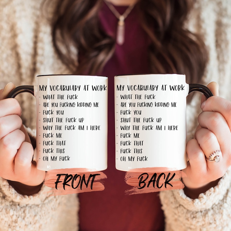 Work Mug - Etsy
